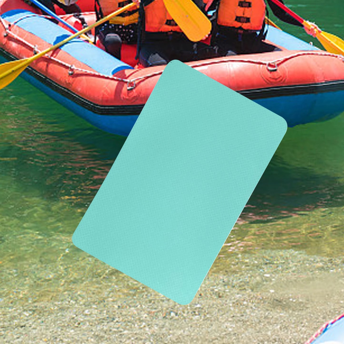 Pvc Rubber Kayak Patches Boat Special Repair Piece Skin Inflatable Kay ...