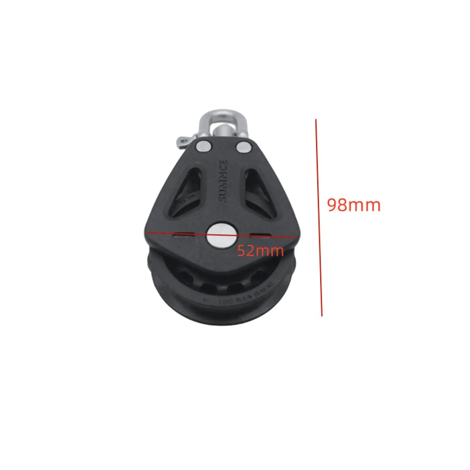 9.2x5.2cm Swivel Pulley/Block – Marine Warehouse